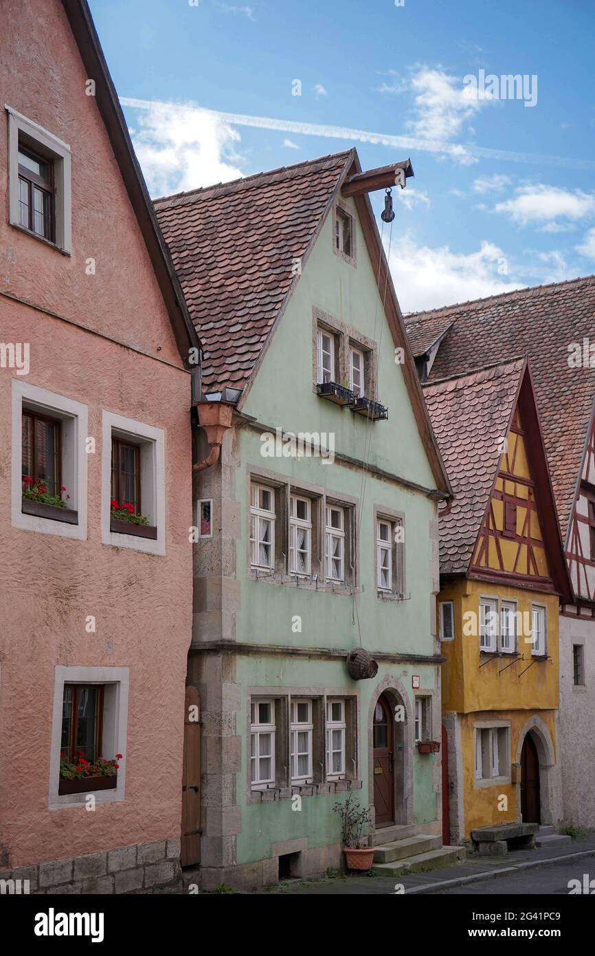 Colorful bavarian houses hi-res stock photography and images - Alamy