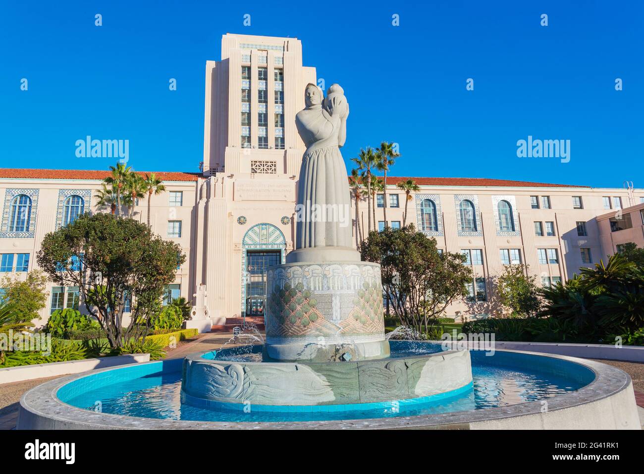 County Administration Building, San Diego, California, USA Stock Photo ...