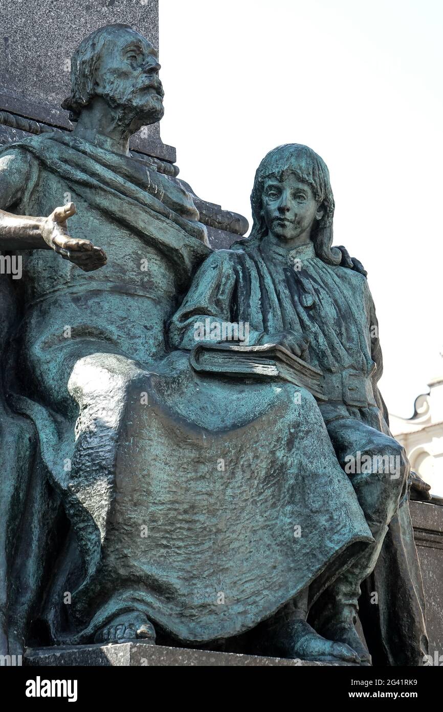 Adam mickiewicz monument market hi-res stock photography and images - Alamy