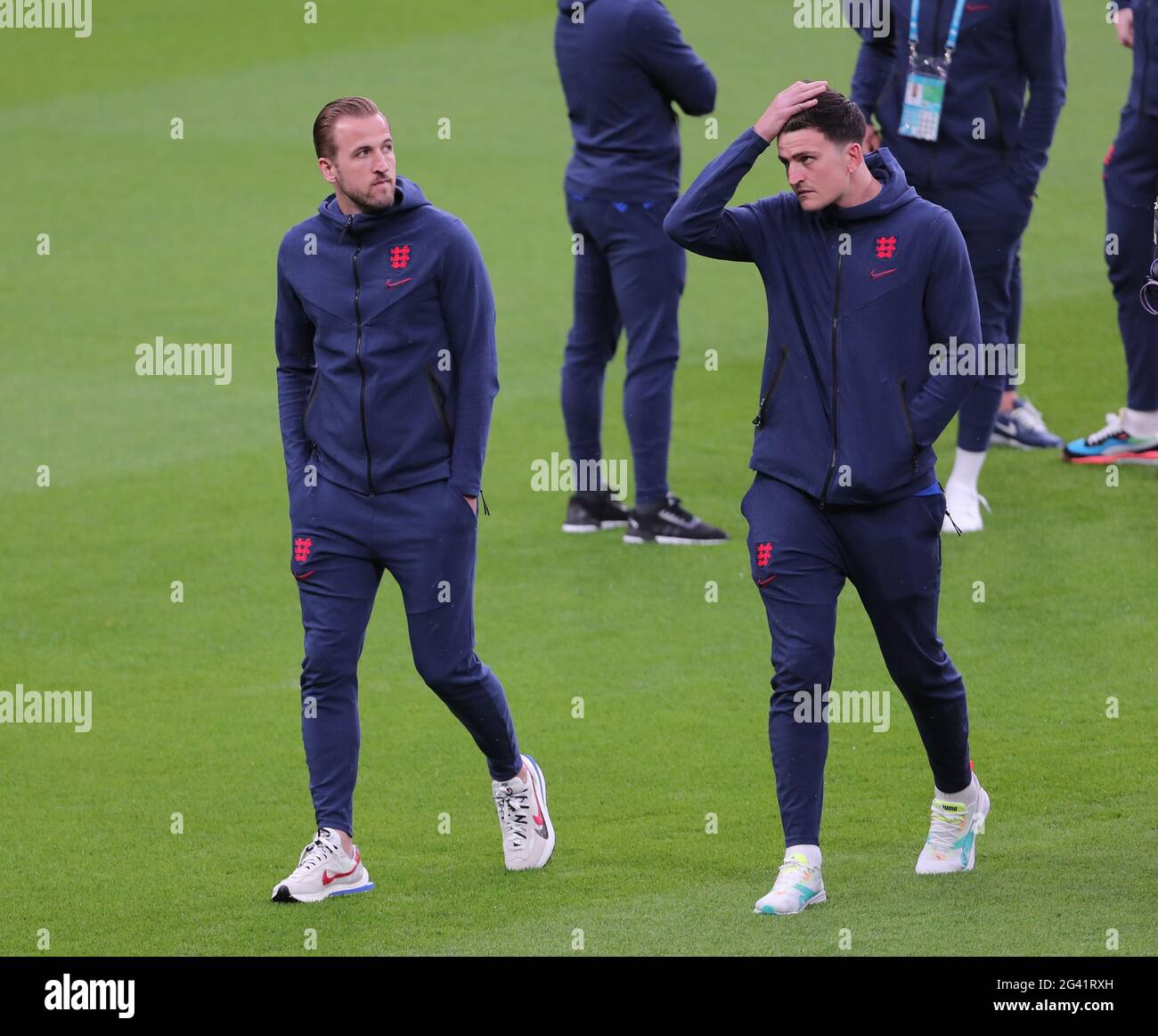 KANE,MAGUIRE, ENGLAND V SCOTLAND, 2021 Stock Photo - Alamy