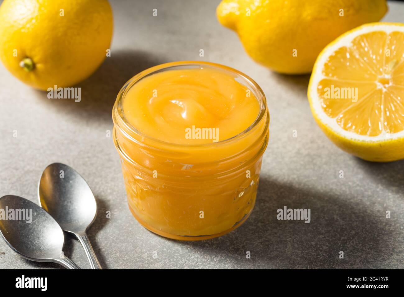 Curd in jar hi-res stock photography and images - Alamy