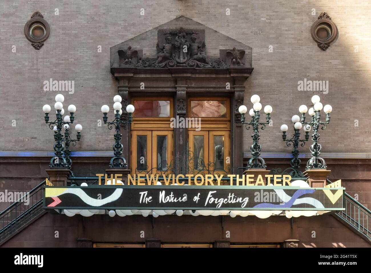 The New Victory Theater, New York City, USA, year 2019 Stock Photo - Alamy