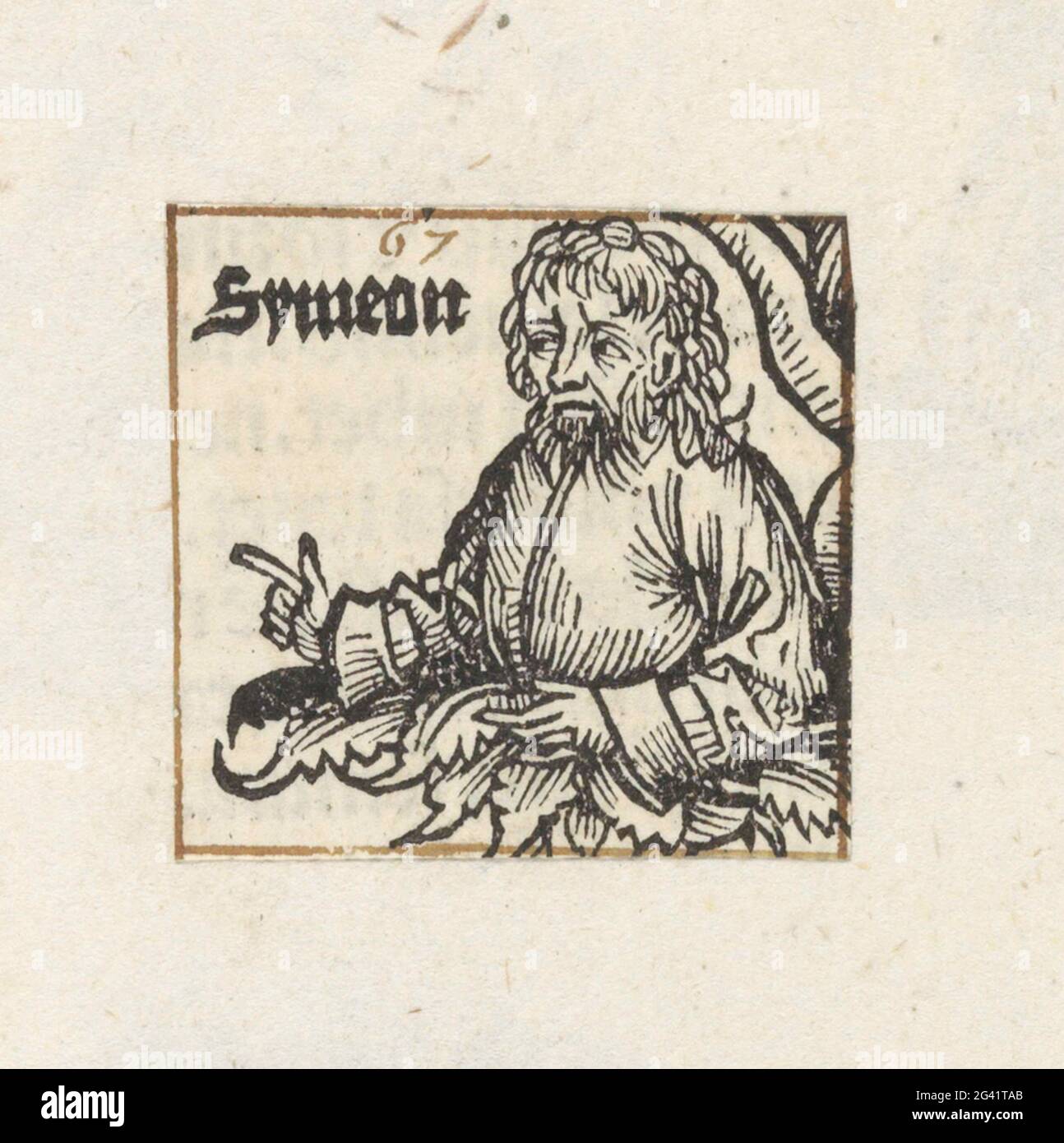 Simeon son of jacob hi-res stock photography and images - Alamy