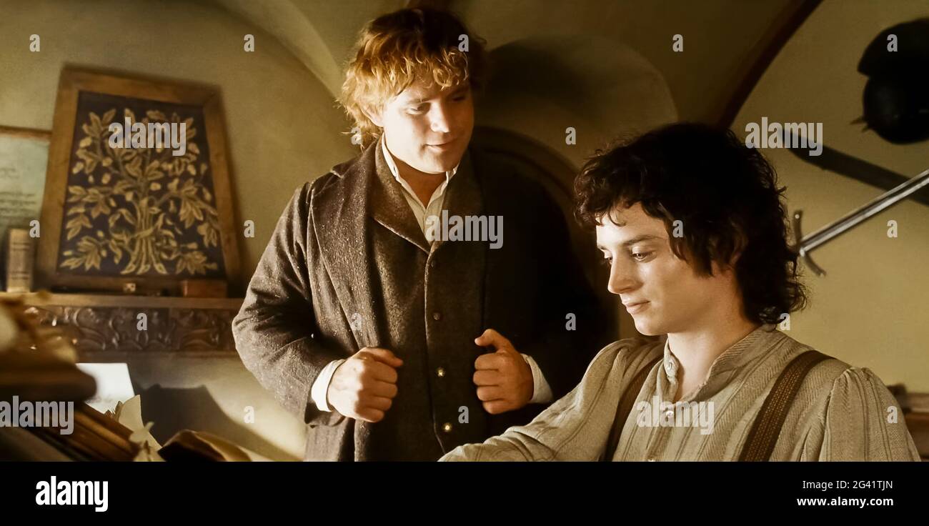 USA. Sean Astin and Elijah Wood in a scene from (C)New Line Cinema film ...