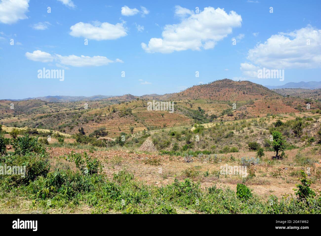 Konso landscape konso region ethiopia hi-res stock photography and ...