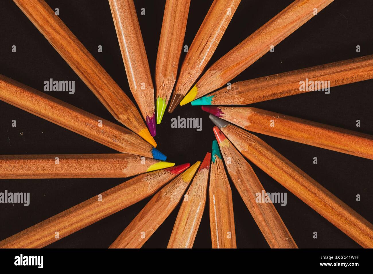 Circles of colours hi-res stock photography and images - Alamy