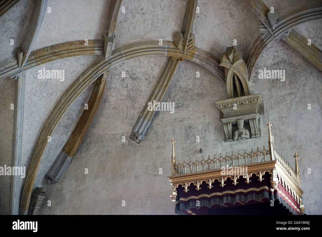 Vladislav hall at the prague castle hi-res stock photography and images ...