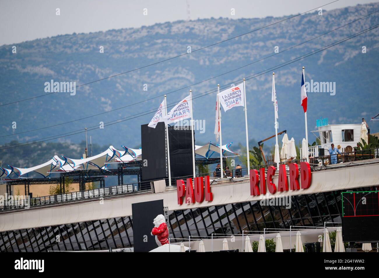Le Castellet, France. 17th June, 2021. Track impression, F1 Grand Prix ...