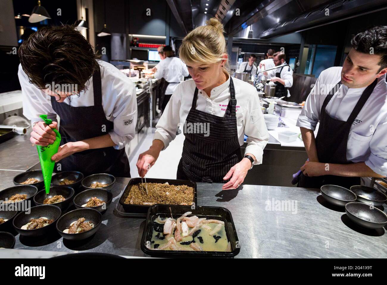 Margot Janse Gastkok in Rijks Restaurant. Margot Janse Cooks As A Guest ...