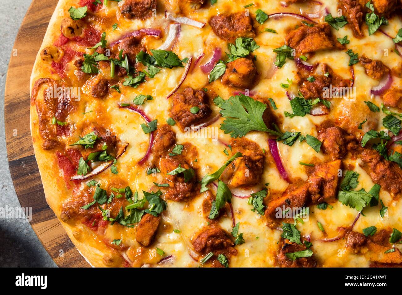 Tandoori Chicken Tikka Pizza