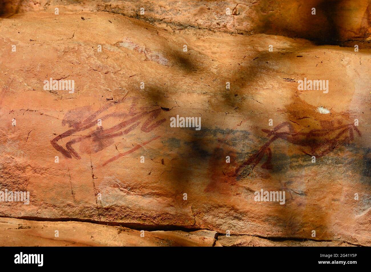 Aboriginal rock art, Kakadu National Park, Jabiru, Northern Territory, Australia Stock Photo - Alamy