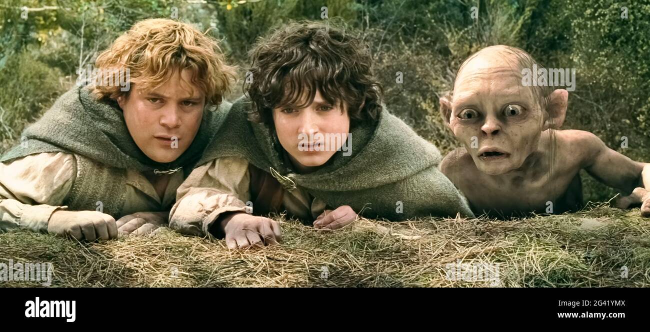 Gollum And Frodo And Sam