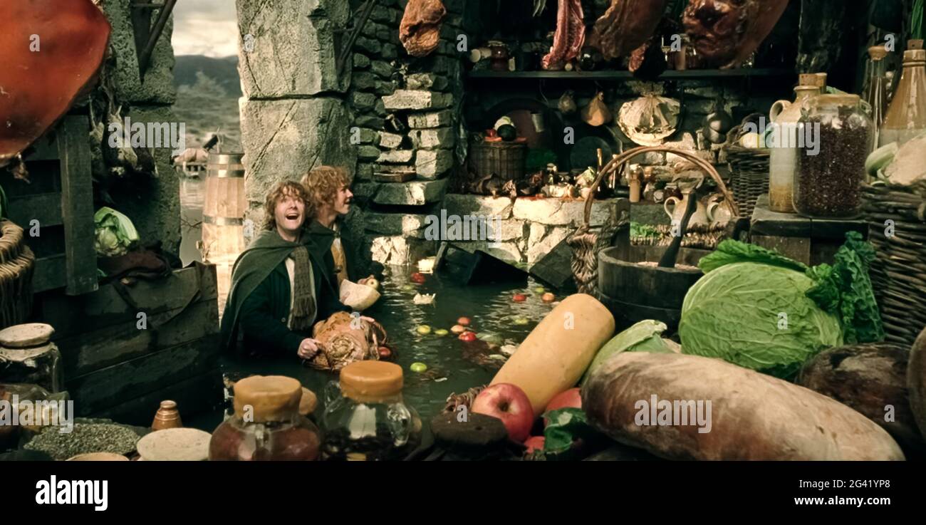 USA. Billy Boyd and Dominic Monaghan in a scene from (C)New Line Cinema ...