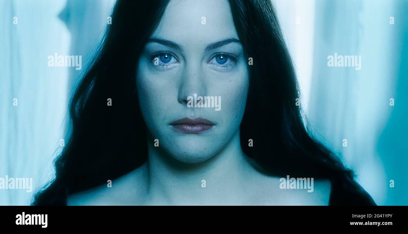 Usa Liv Tyler In A Scene From C New Line Cinema Film The Lord Of The