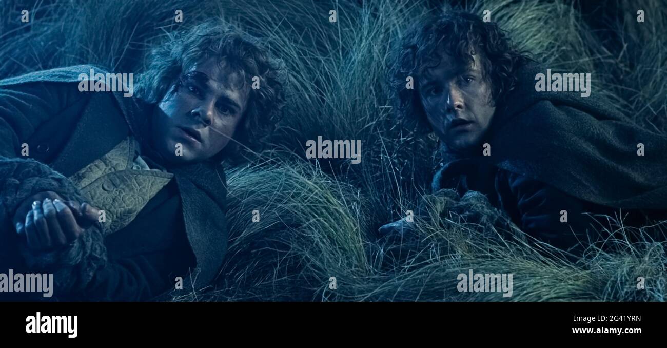 USA. Billy Boyd and Dominic Monaghan in a scene from (C)New Line Cinema ...