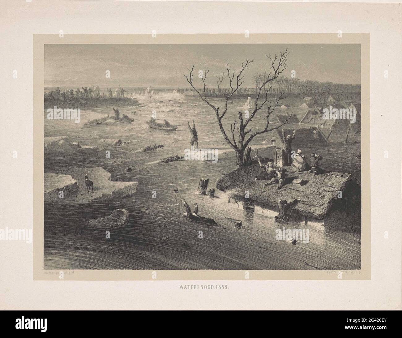 1855 flood hi-res stock photography and images - Alamy