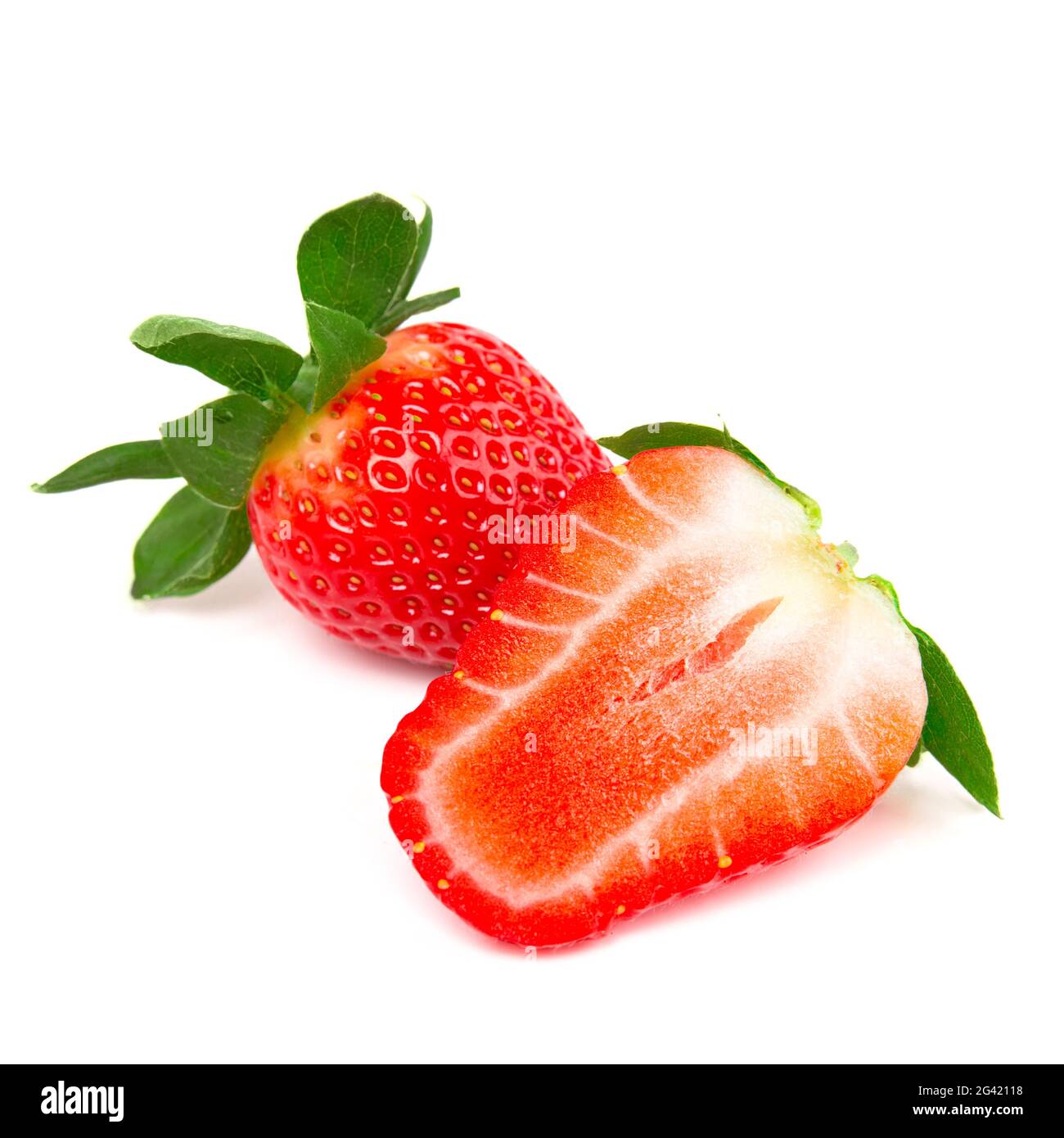 Perfect strawberry Cut Out Stock Images & Pictures - Alamy