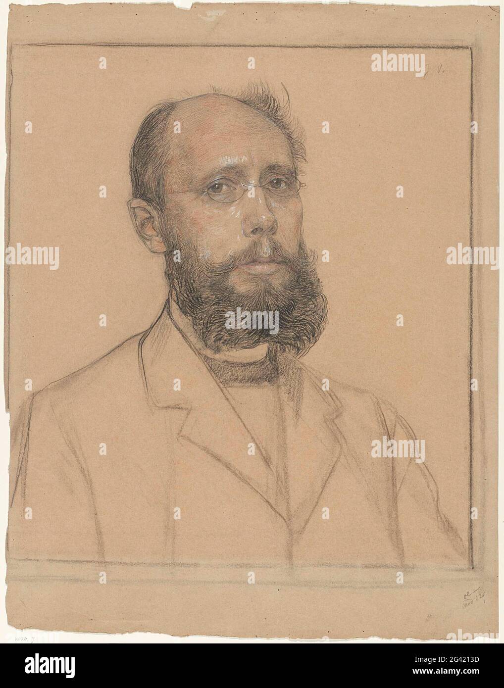 Portrait of Samuel Muller Stock Photo - Alamy