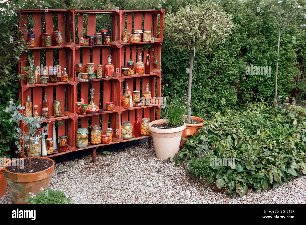 Home made fruit preserves Stock Photo - Alamy
