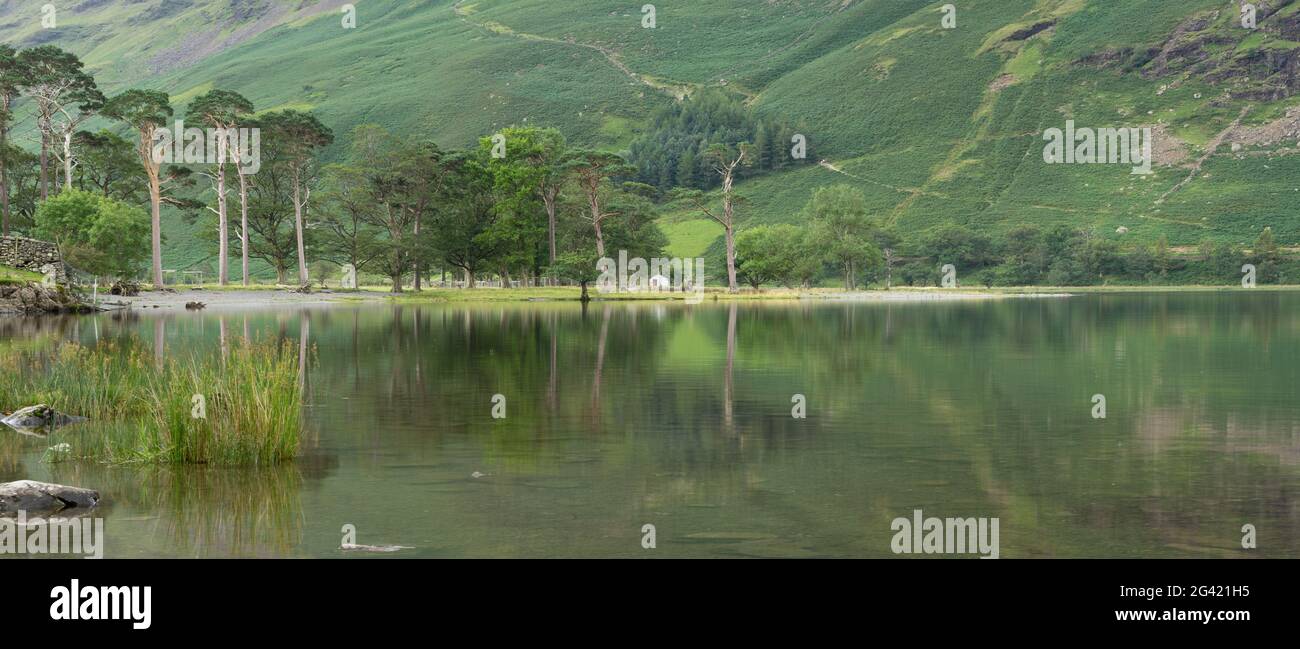 View of Buttermere Stock Photo - Alamy