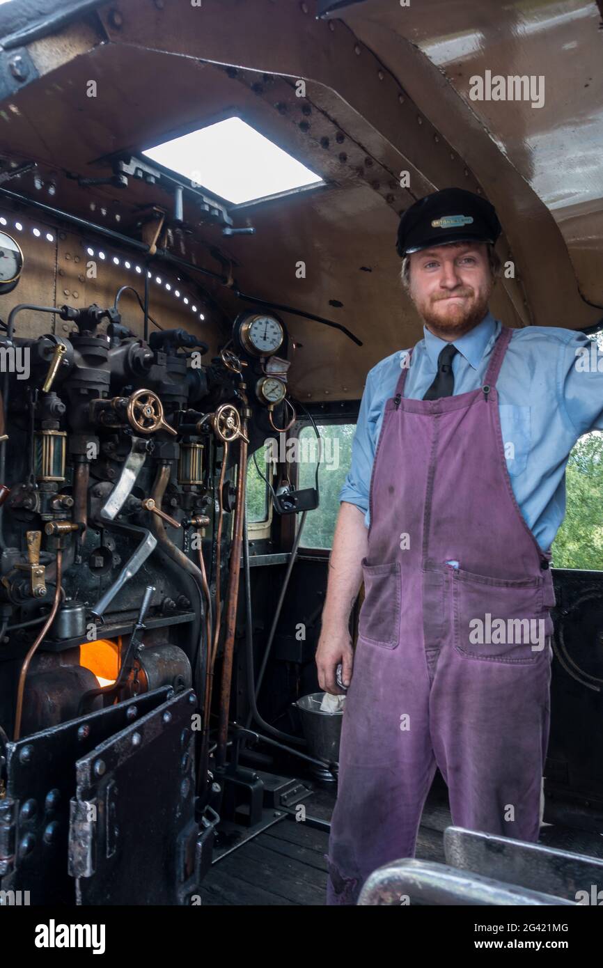 Locomotive driver hi-res stock photography and images - Alamy