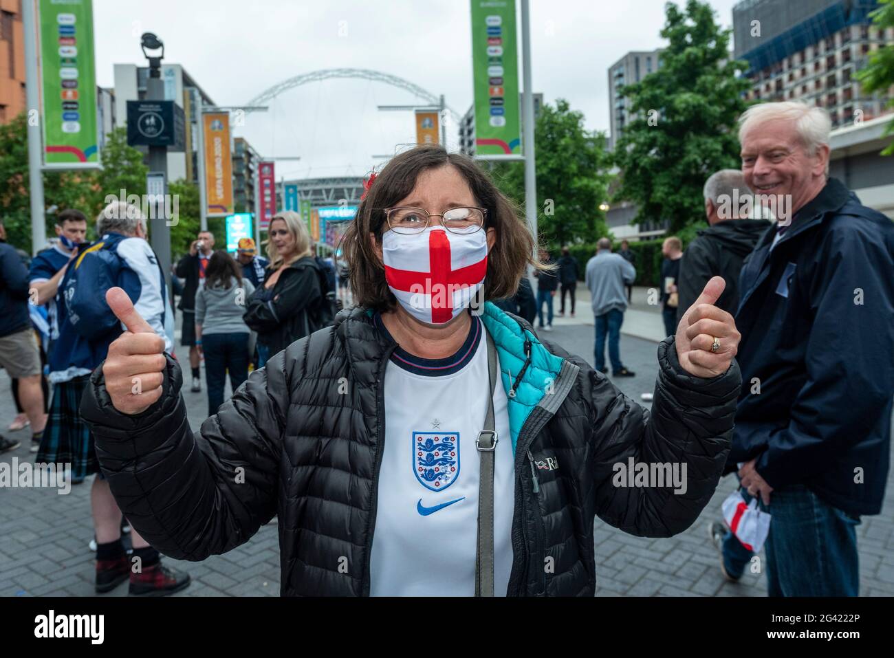 England football fan hi-res stock photography and images - Alamy