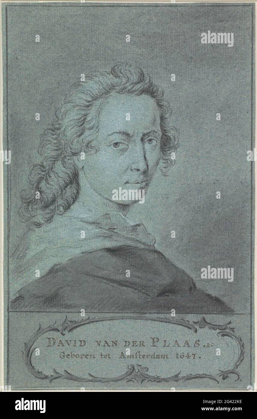 Portrait of David van der Plaes Stock Photo - Alamy