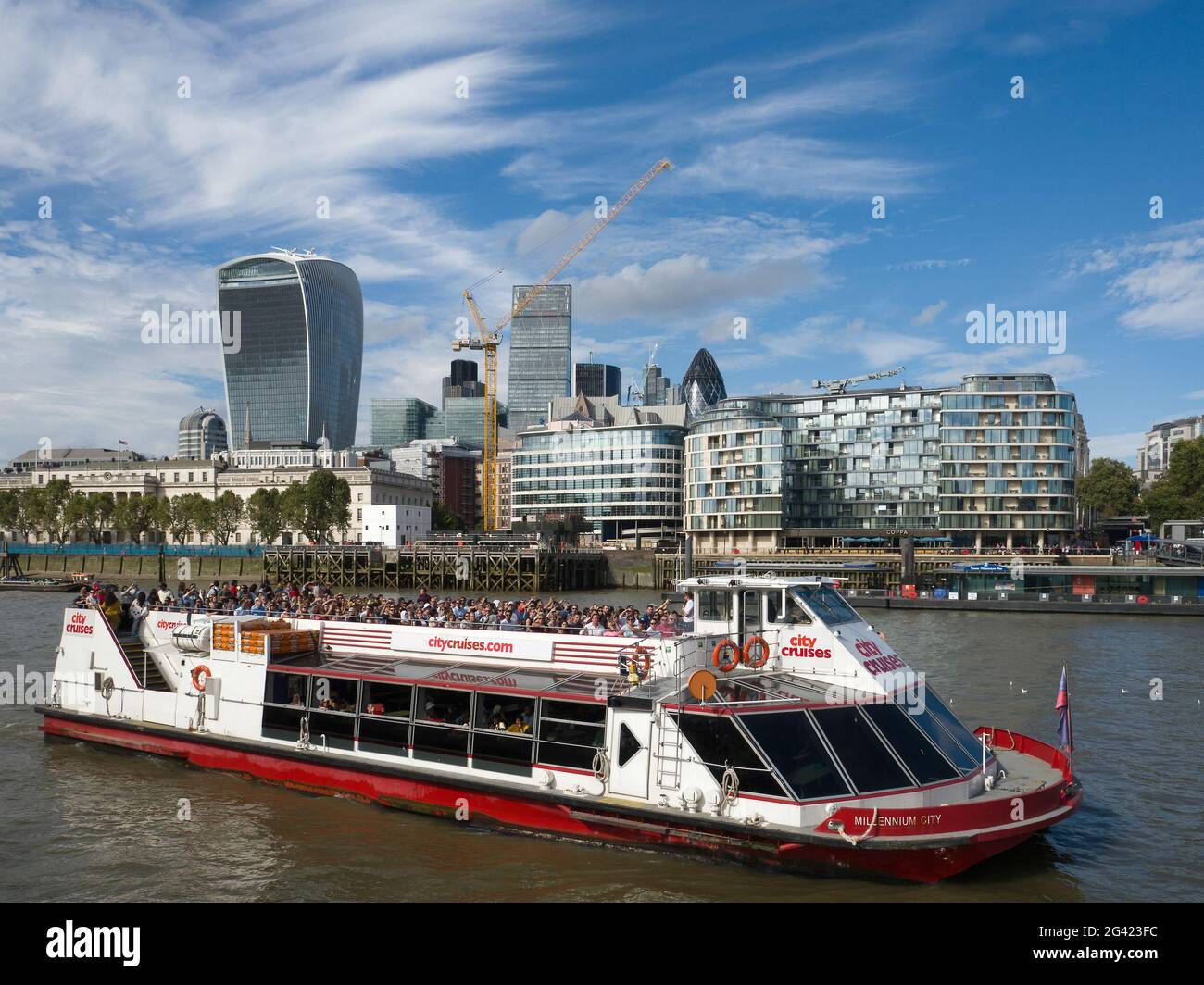 Modern River Cruising Boat High Resolution Stock Photography and Images ...