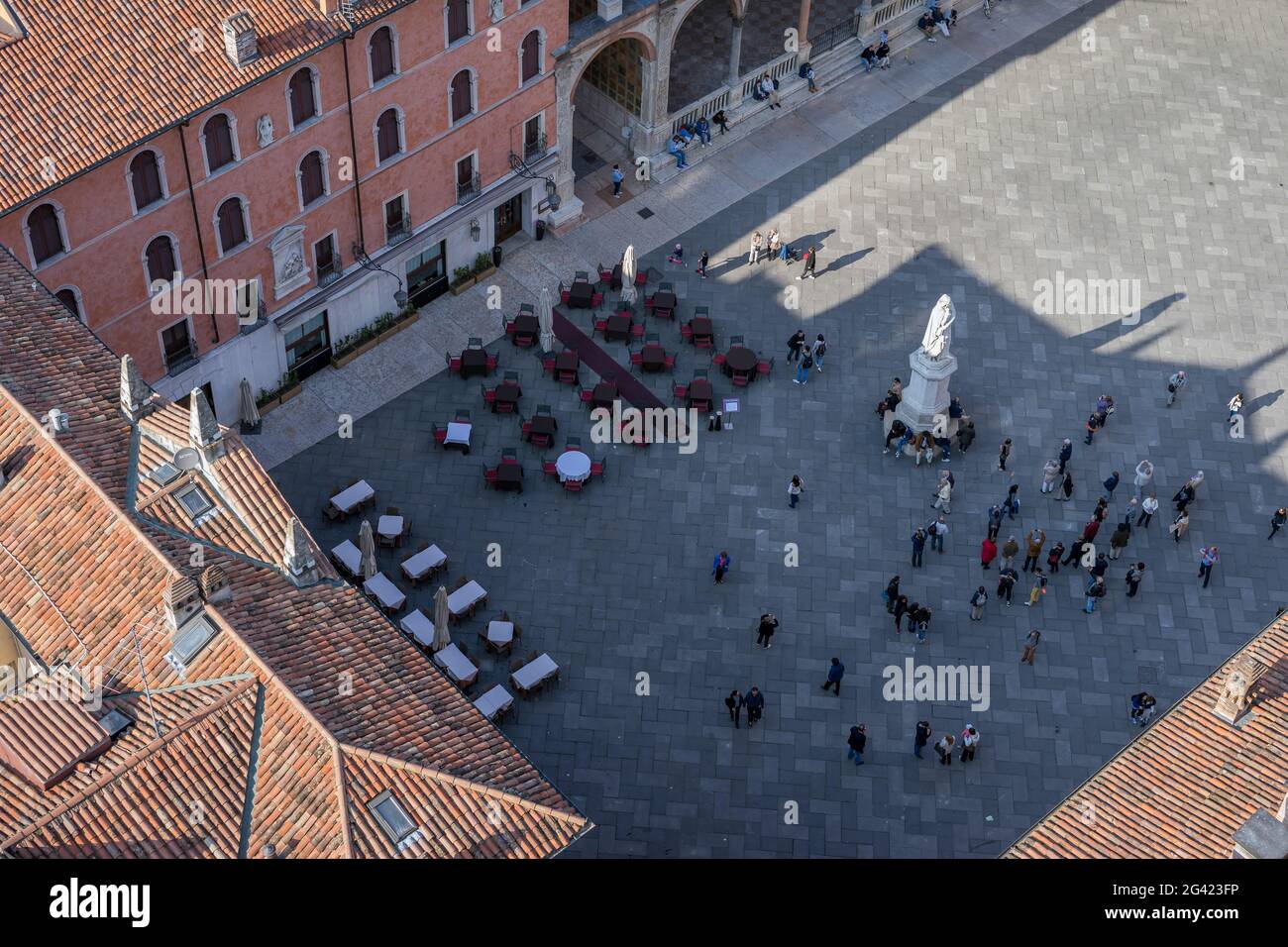 View of Verona from the Lamberti Tower Stock Photo - Alamy