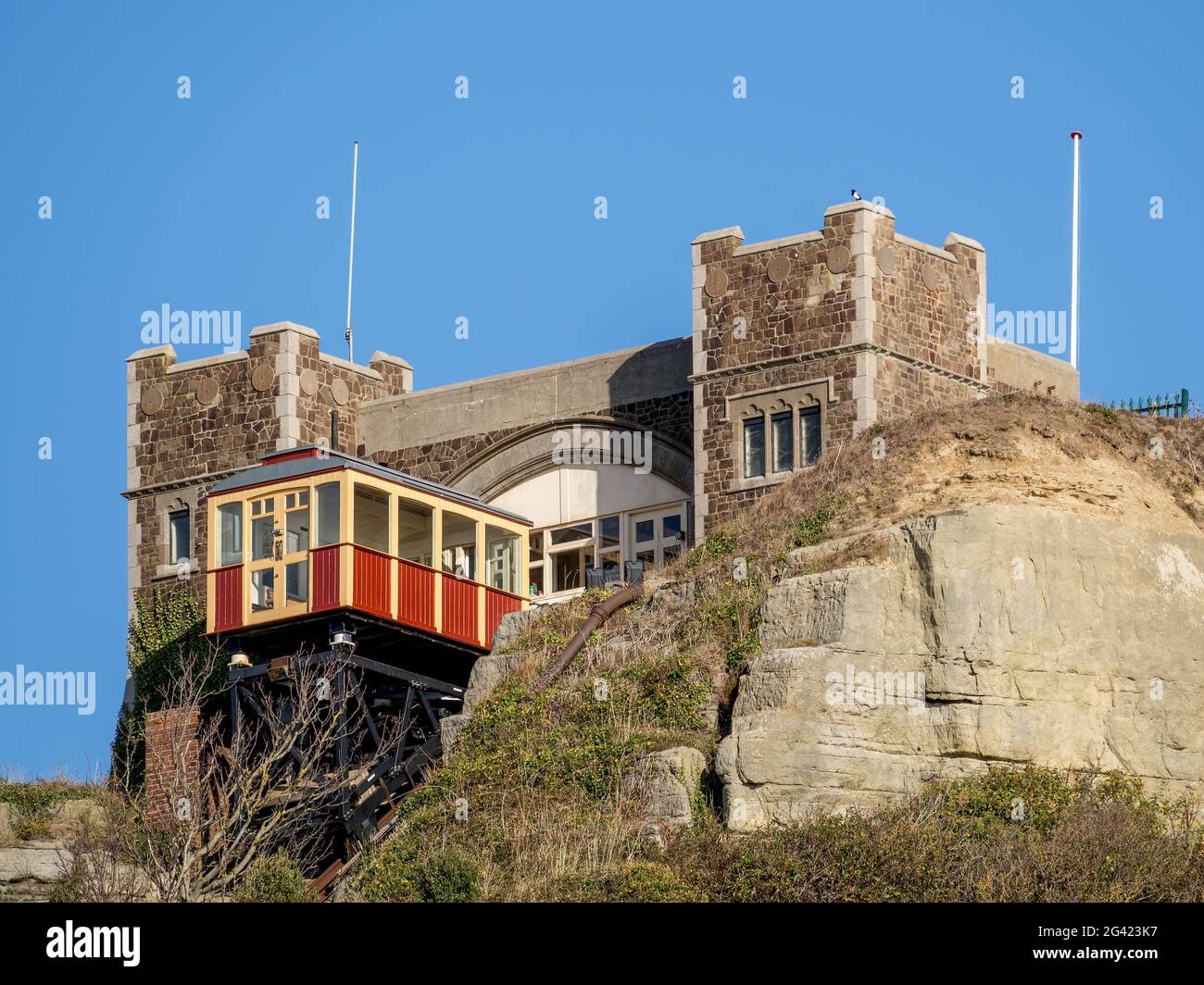 Funicular railway hastings hi-res stock photography and images - Alamy
