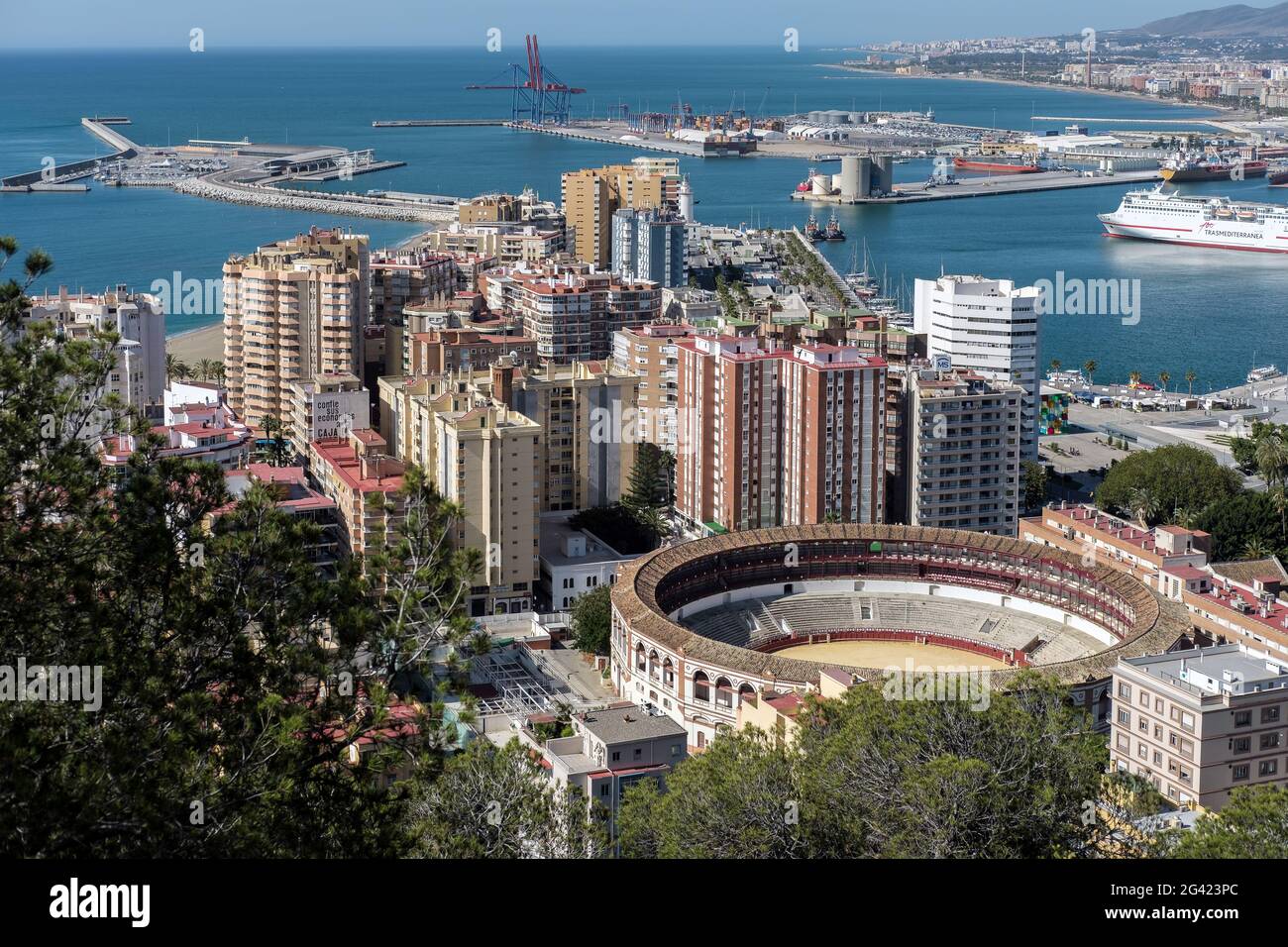 Malaga Elevated View High Resolution Stock Photography and Images - Alamy