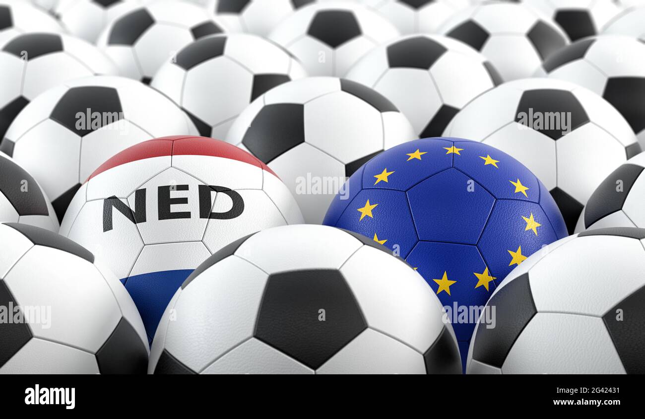 Soccer football netherlands flag hi-res stock photography and images ...
