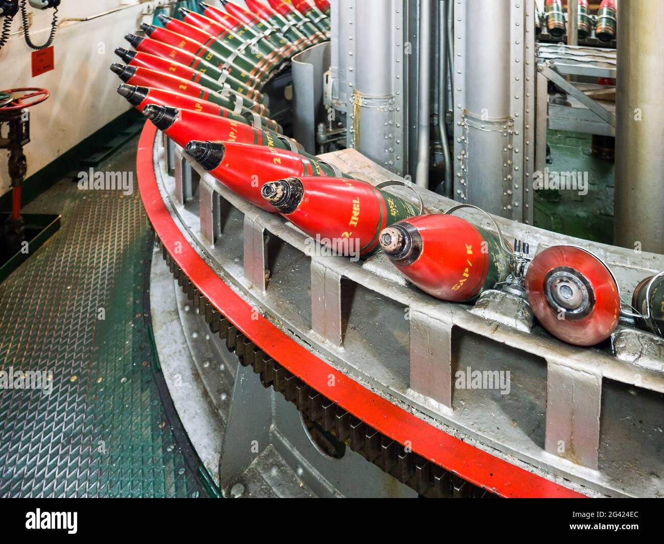 Hms belfast interior hi-res stock photography and images - Alamy