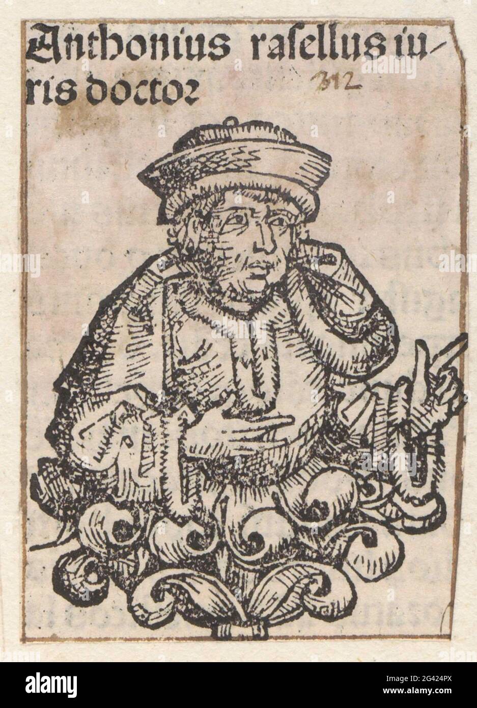 Antonio Roselli; Anthonius Rasellus Iuris Doctor; Liber chronicarum. A ...