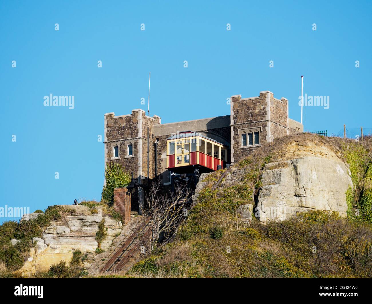 Funicular railway hastings hi-res stock photography and images - Alamy