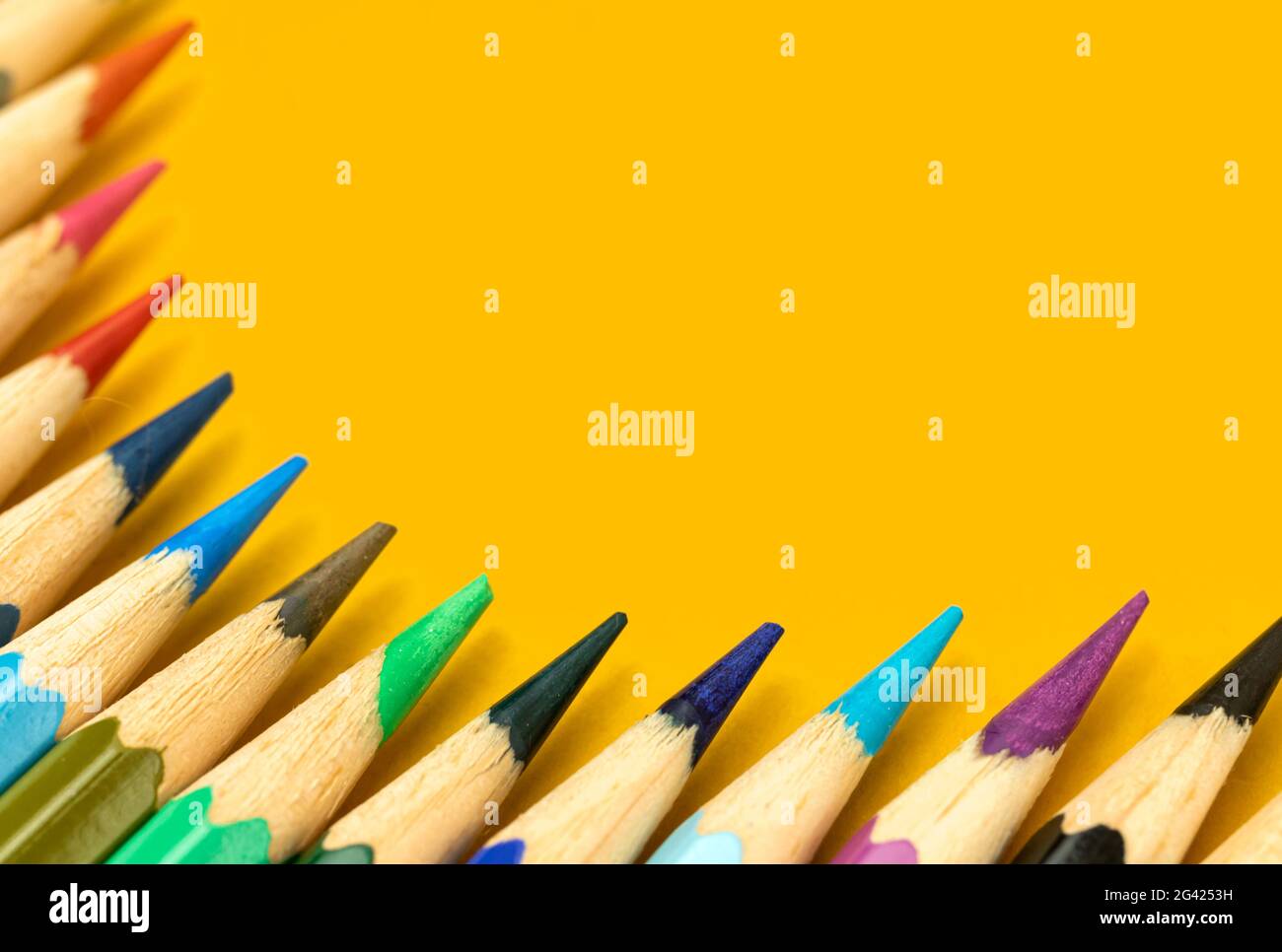 Yellow Pencil Border