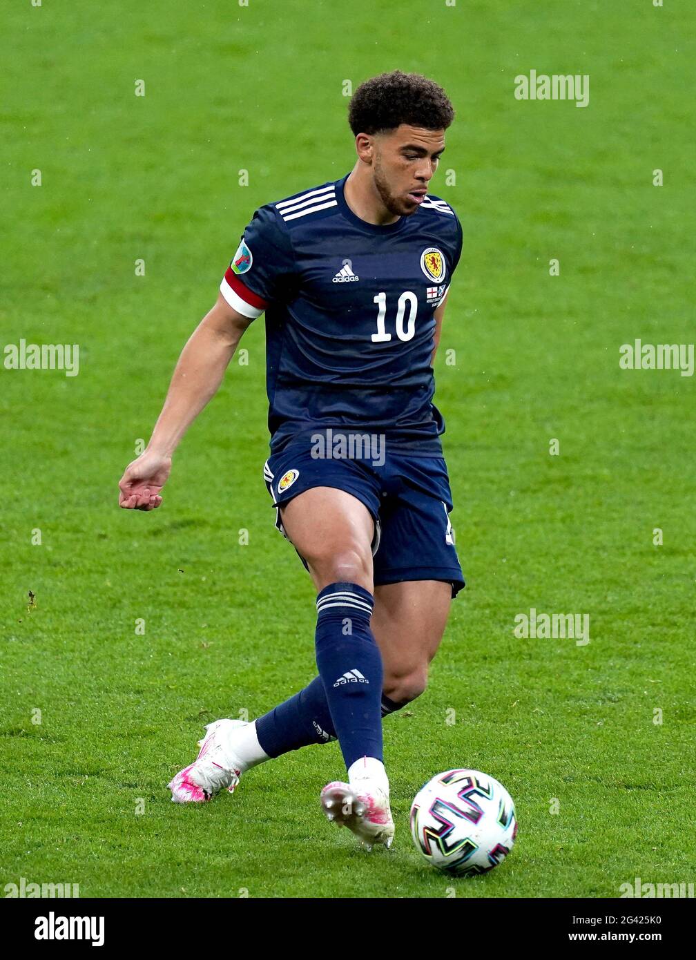 Scotland's Che Adams during the UEFA Euro 2020 Group D match at Wembley ...