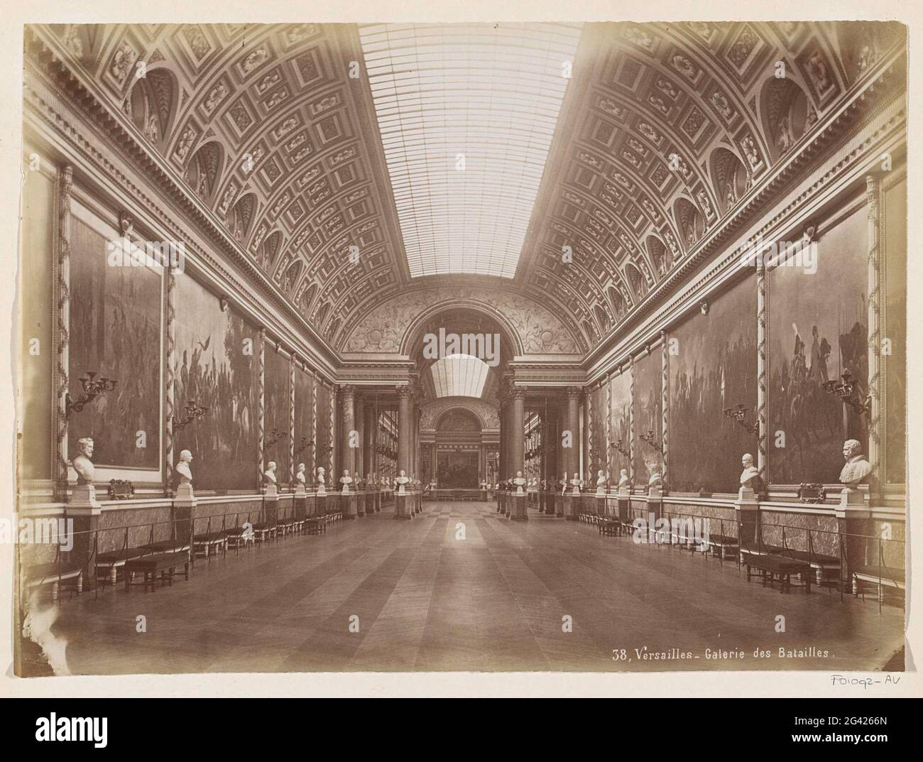 Gallery of Battle (Battles gallery) in the Museum of Versailles ...