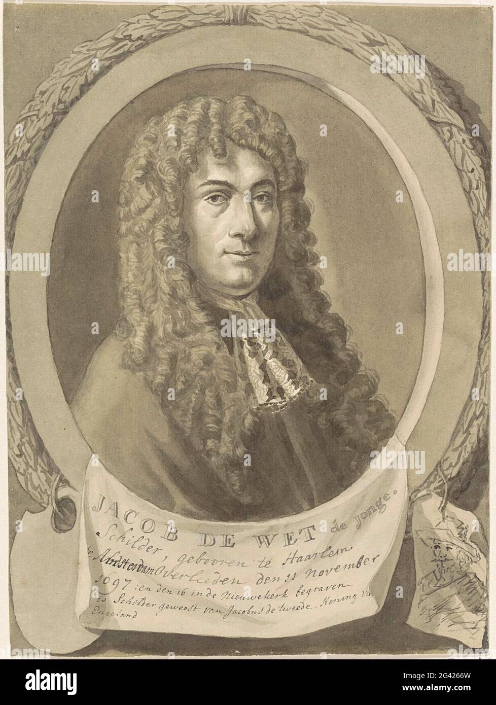 Portrait of the painter Jacob the law (the young Stock Photo - Alamy