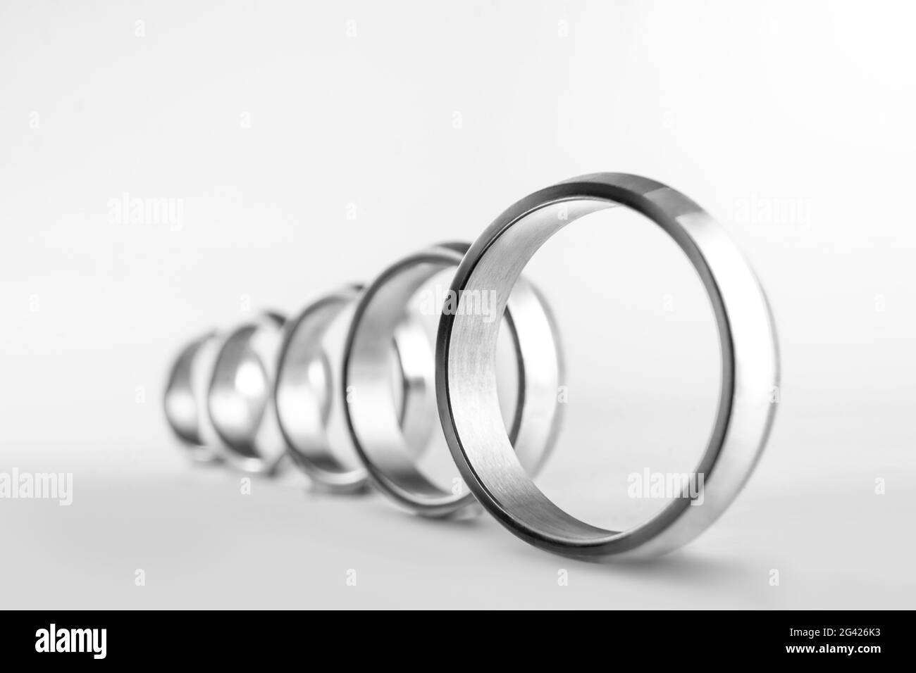 Silver gold platinum Black and White Stock Photos & Images - Alamy