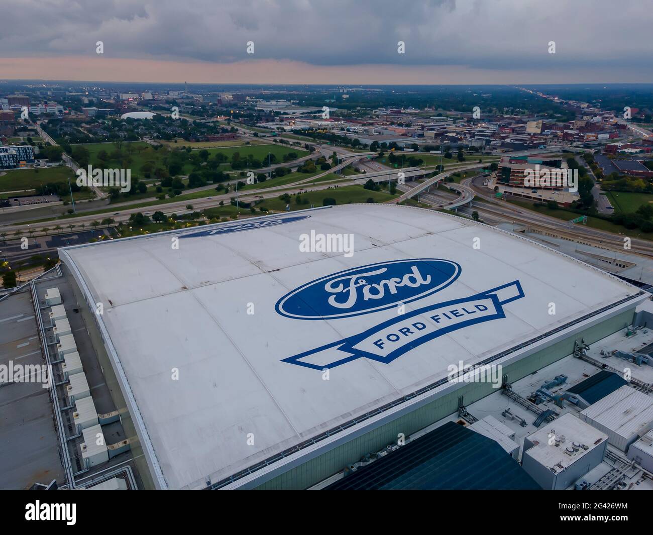 Ford field national football league hi-res stock photography and images ...