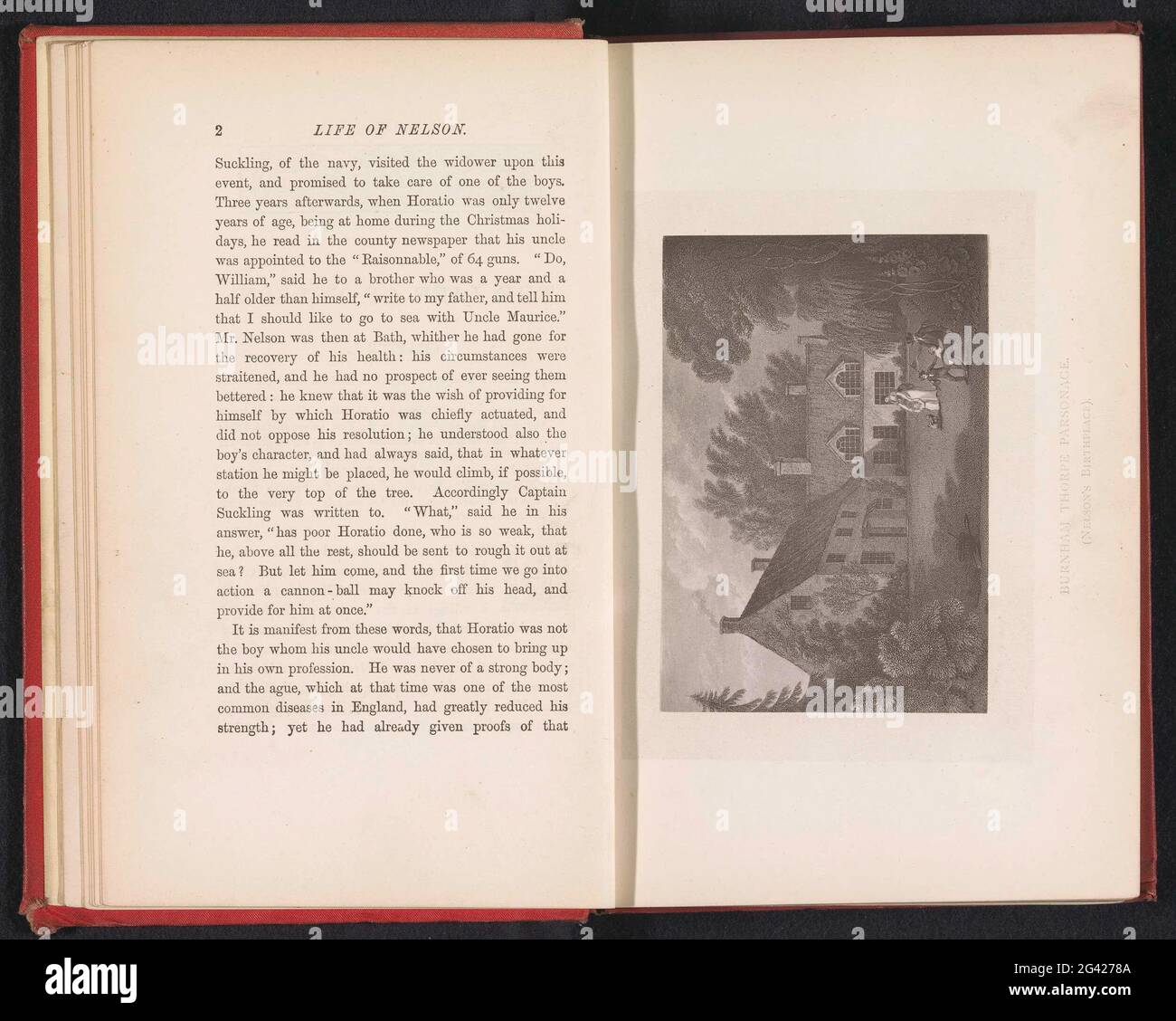 Nelson burnham thorpe birth hi-res stock photography and images - Alamy