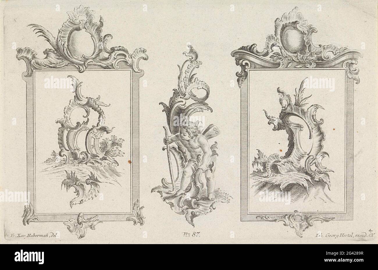 Rocaille framework hi-res stock photography and images - Alamy