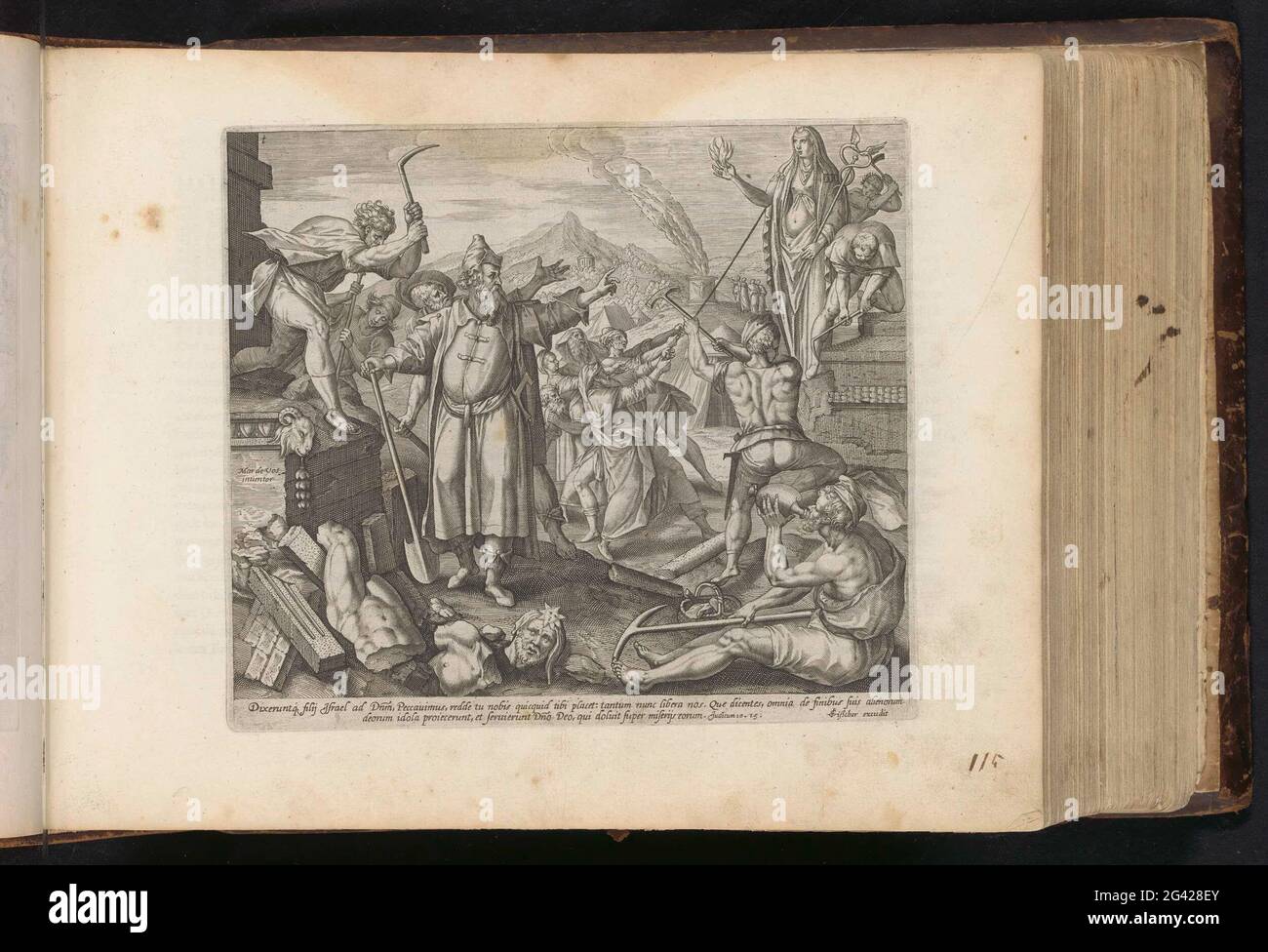 Israelites worship bible art hi-res stock photography and images - Alamy