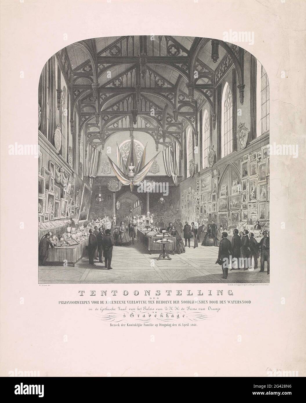 Exhibition of price items for the general raffle for distressed by the ...