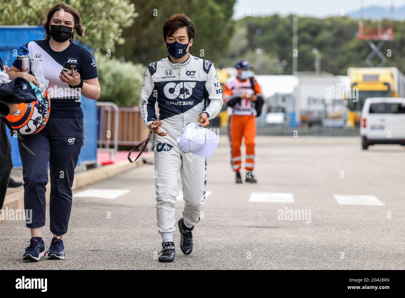 Le Castellet, France. 17th June, 2021. # 22 Yuki Tsunoda (JPN, Scuderia ...
