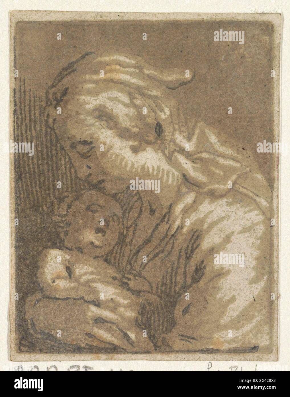 Maria met Christuskind Stock Photo - Alamy