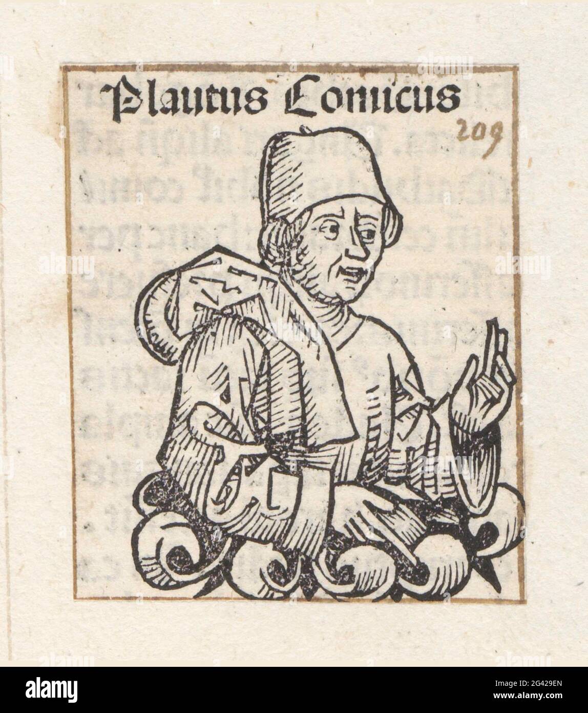 Titus maccius plautus hi-res stock photography and images - Alamy