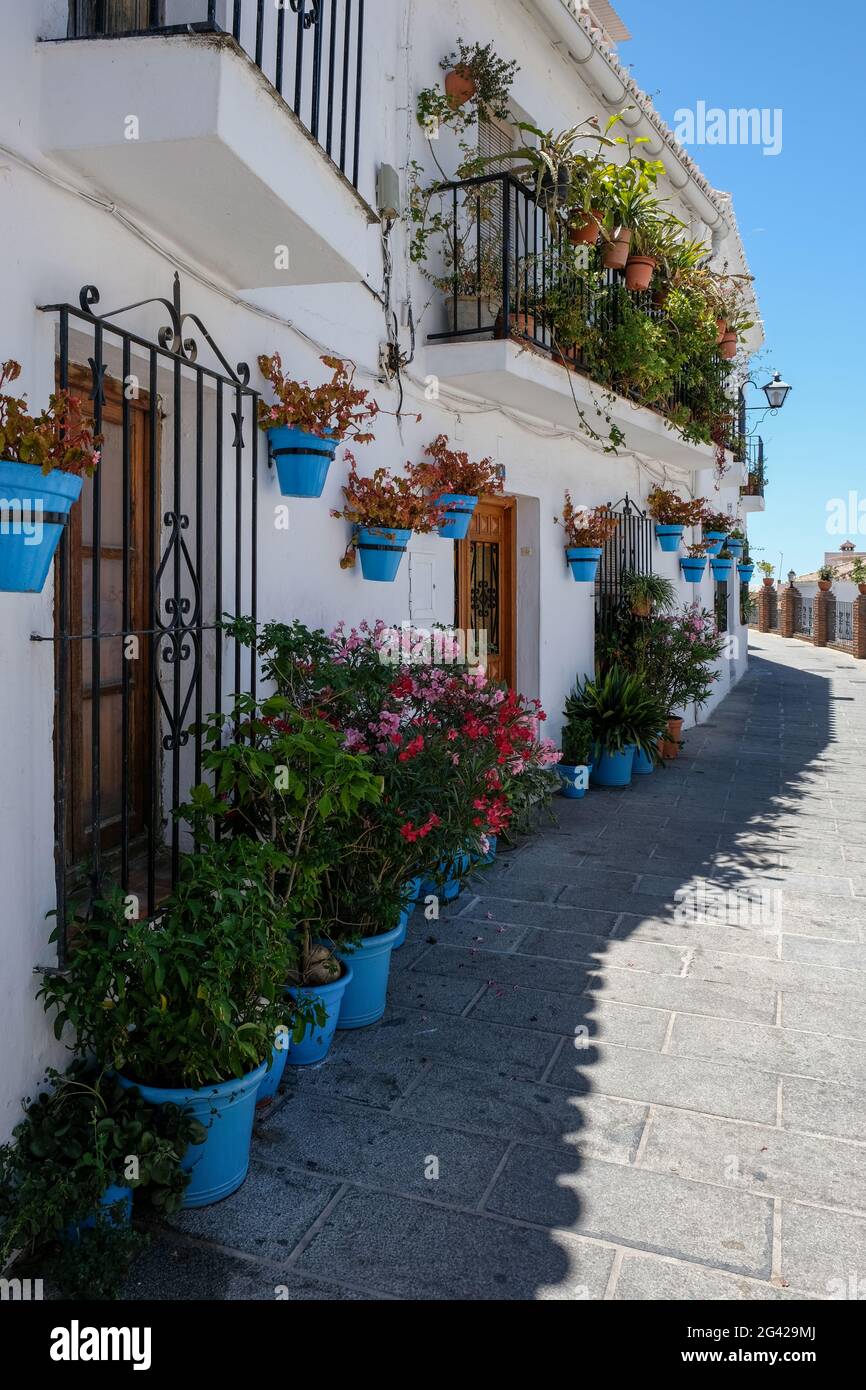 Typical street scene in spain hi-res stock photography and images - Alamy