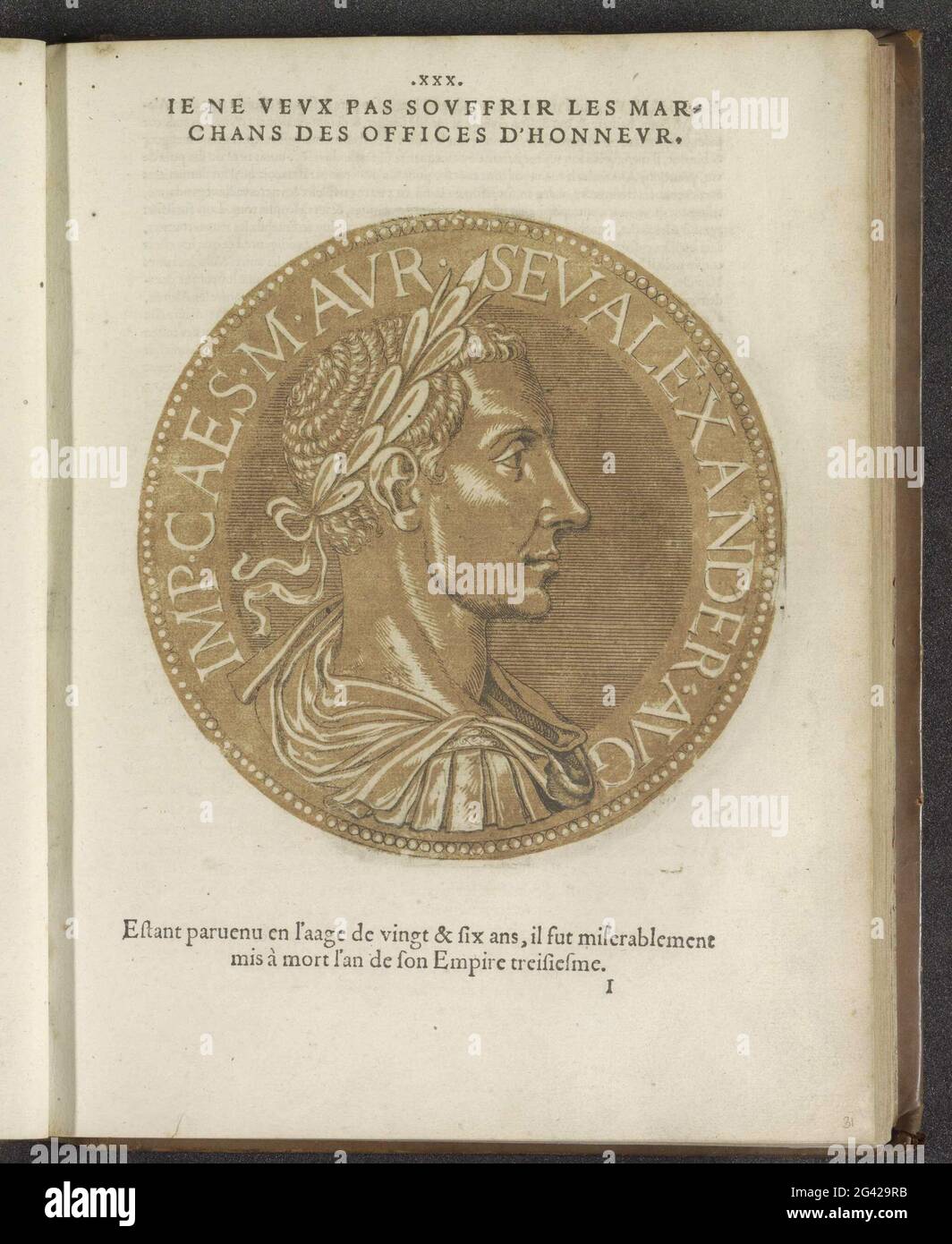 Portrait of emperor Severus Alexander; Les Images Presque de Tous les ...